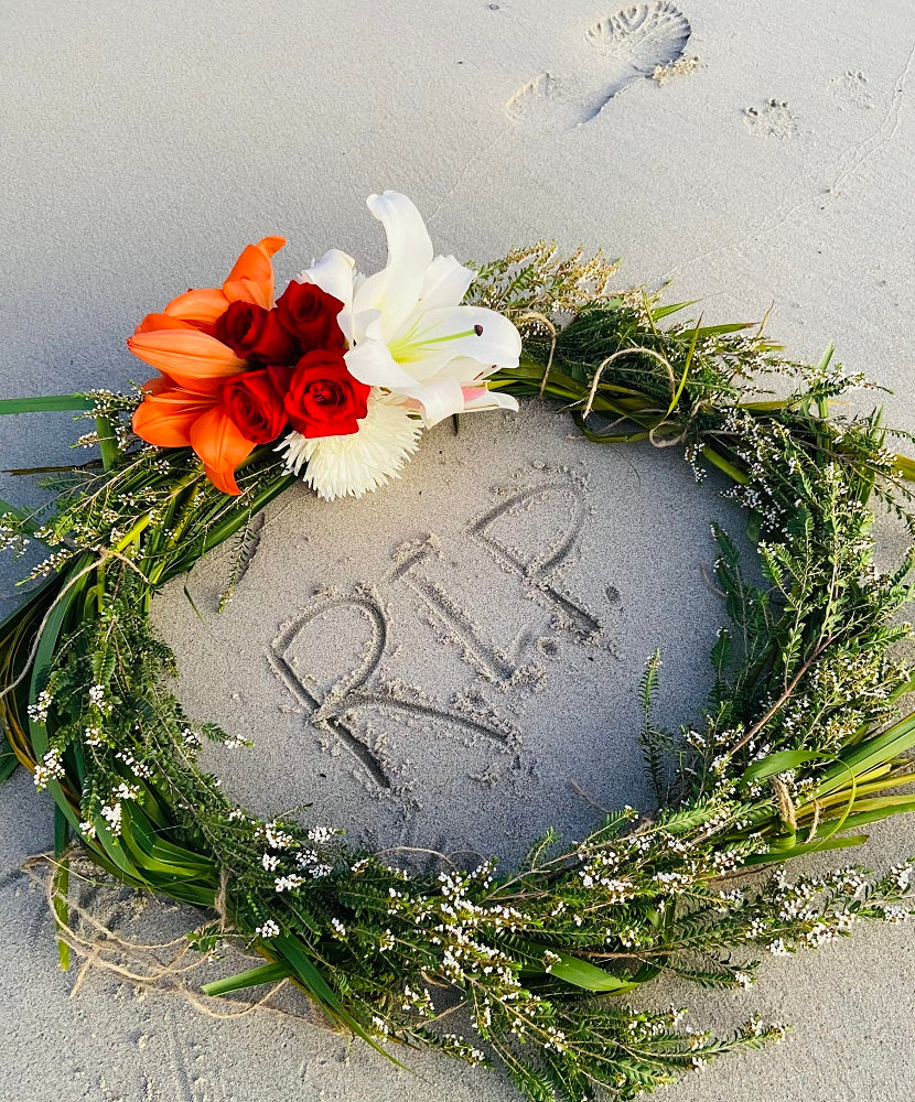 FLOATING TRIBUTE. AND WREATHS - for waterway ceremonies – asapflowers